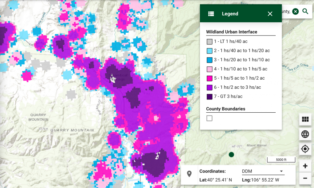 99% of Routt County residents live in areas at risk of wildfire ...